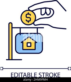 Down payment RGB color icon Stock Vector Image & Art - Alamy