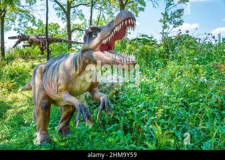 Toronto, Canada, 2013: Dinosaurs Alive and exhibit in Canada's ...