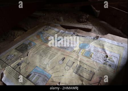 The once secret Soviet Duga radar facility near Chernobyl contains ...