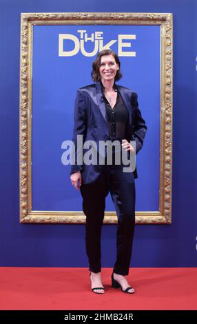 London, UK. 8 February 2022. (L) Nicky Bentham, producer, and partner ...