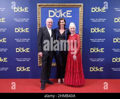 Helen Mirren and Jim Broadbent arrive for the UK premiere of The Duke ...