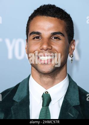 Mason Gooding arrives at the premiere of "I Want You Back" on Tuesday ...
