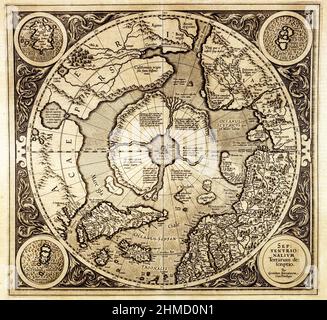 High Quality Antique World Map - Guillaume Delisle 1720 , Illustration ...