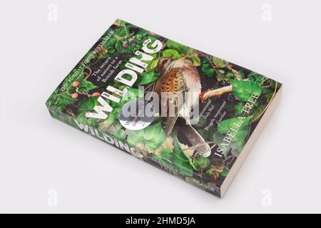 The book, Wilding by Isabella Tree - The return of nature to a British farm Stock Photo - Alamy