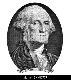 Benjamin Franklin cut on old 100 dollars banknote isolated on white ...