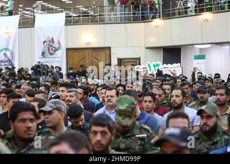 Popular Mobilization Forces of Iraq and Abu Mahdi al-Muhandis Stock ...