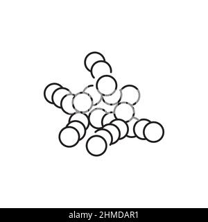 Streptococcus bacteria color line icon. Human diseases Stock Vector ...
