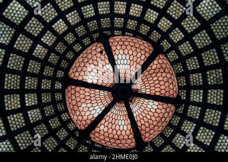 Preston Bradley Hall of the Chicago Cultural Center in Chicago ...