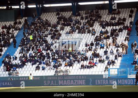 I TIFOSI DELLA SPAL SPAL - PISA CAMPIONATO CALCIO SERIE B 2021-2022 ...