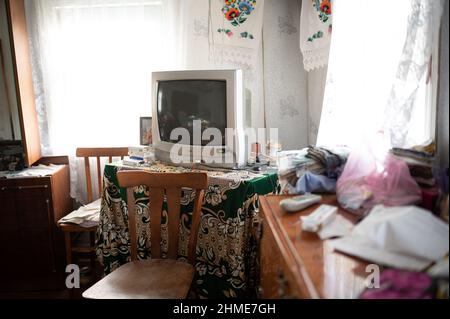 Inside the home of Baba Gania, one of the most famous Chernobyl ...