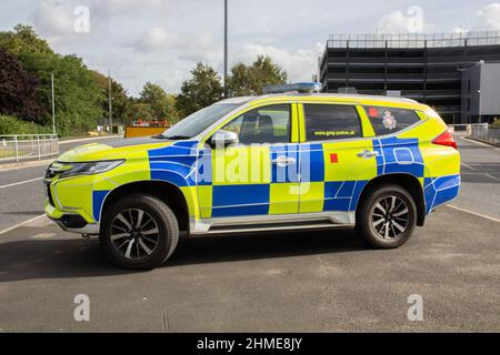 4x4 British Police Vehicle Stock Photo - Alamy