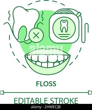 Periodontal disease abstract concept vector illustration Stock Vector ...
