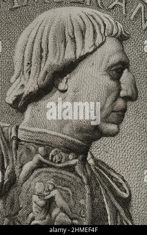 Alfonso V rey de Aragón Stock Photo - Alamy