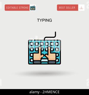 person icon. minimal and creative icon isolated on white background ...