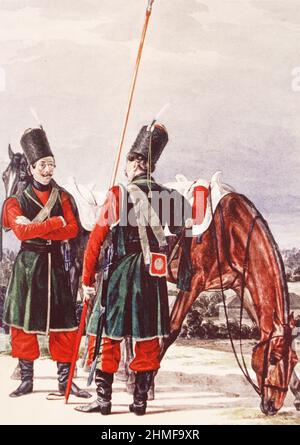 Cossack Officer, Russia Stock Photo - Alamy
