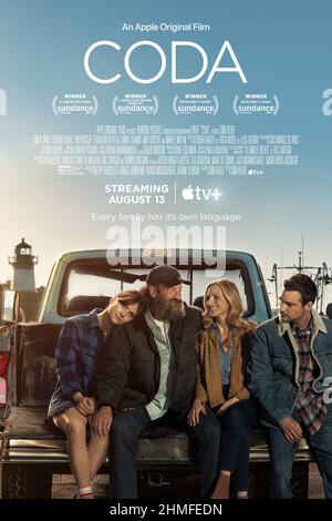 CODA (2021) directed by Sian Heder and starring Emilia Jones, Marlee ...