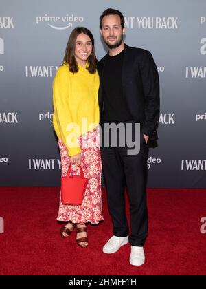 Jason Orley and Ramona Orley attend the premiere of "Big Time ...