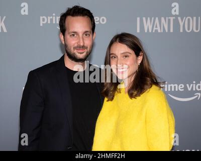 Jason Orley and Ramona Orley attend the premiere of "Big Time ...