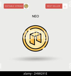 Neo geo geometry. Poster design with abstract style geometry colored ...