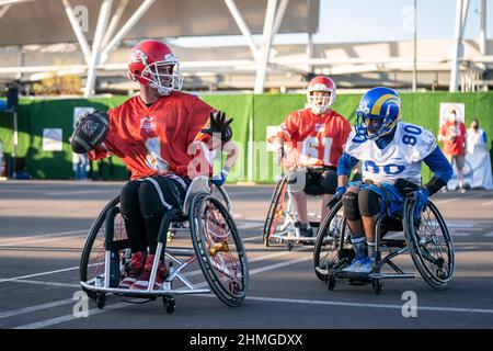 Matt Bollig (4) of the Kansas City Chiefs during the Wheelchair ...