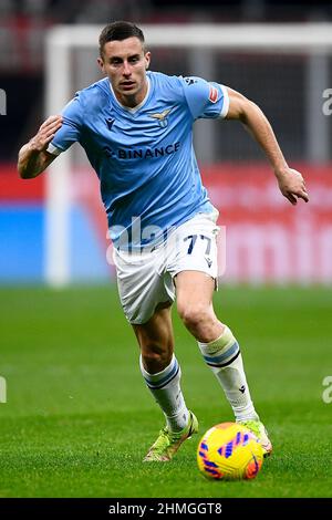 Adam Marusic (Lazio) during the Italian Serie A match between Lazio 1-0 ...