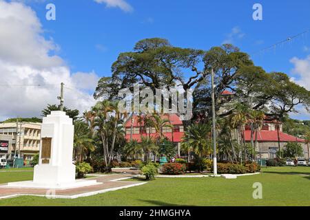 Derek Walcott Square, Castries, Saint Lucia, Lesser Antilles, Caribbean ...
