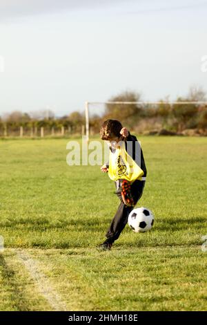 Boys football match between Cleeve Colts U8 and Churchdown Panthers U8 ...