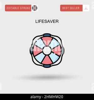 Lifesaver float symbol Stock Vector Image & Art - Alamy