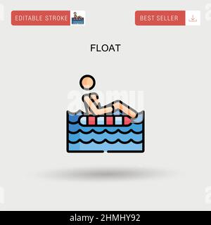 Isolated summer float design Stock Vector Image & Art - Alamy