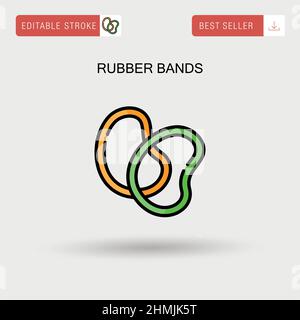 elastic rubber band design vector illustration Stock Vector Image & Art ...
