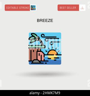 fresh air line icon vector illustration Stock Vector Image & Art - Alamy