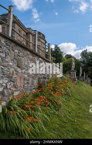 The Haining House and gardens, Selkirk Stock Photo - Alamy