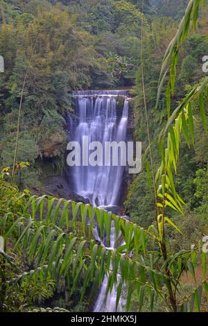 Sandiaoling waterfalls in the Sandiaoling park, Taipei, Taiwan Stock ...