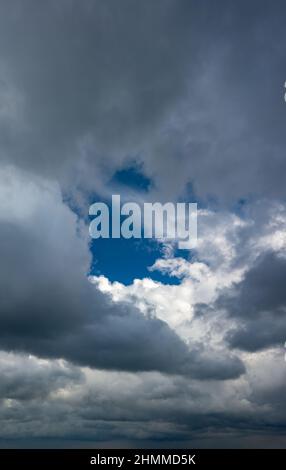 Fantastic soft thunderclouds, sky panorama Stock Photo - Alamy