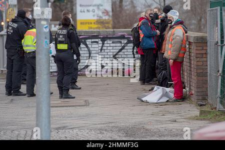 Berlin, Germany. 11th Feb, 2022. In a flower store there are red roses ...