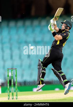 Josh Inglis of Australia bats during game four of the T20 International ...
