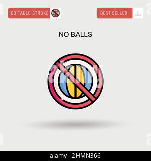 Soccer ban sign. Soccer ball is forbidden. Set of red prohibition signs ...