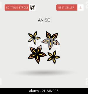 Anise star icon Stock Vector Image & Art - Alamy