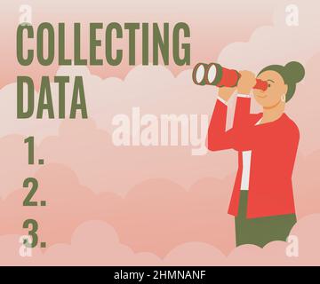 Text Caption Presenting Data Processing Business Idea Collection And