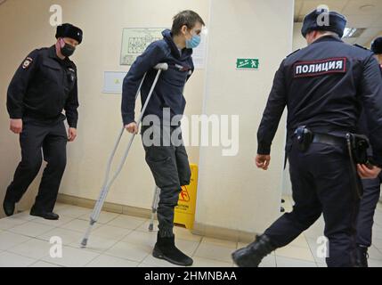 The meeting on the case of student Timur Bekmansurov, accused of mass ...