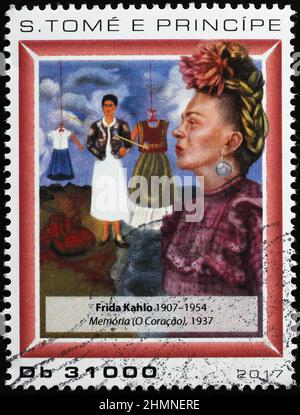 Frida Kahlo - Self-portrait; memory aka the heart, 1937 Stock Photo - Alamy