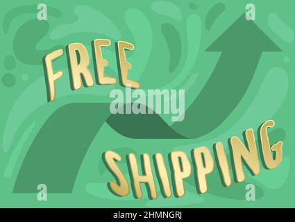 Freight Container with the word "Sales" on the side - 3D Rendering ...