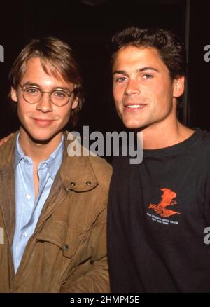 Rob Lowe and Chad Lowe Circa 1980's Credit: Ralph Dominguez/MediaPunch ...
