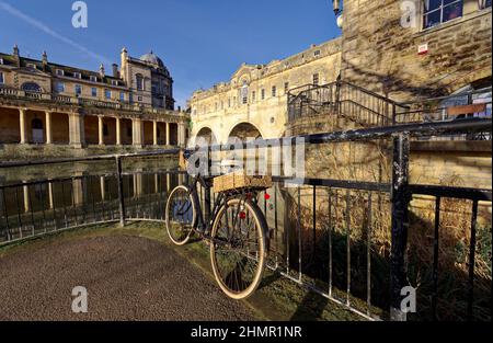 Bath winter sun Stock Photo - Alamy