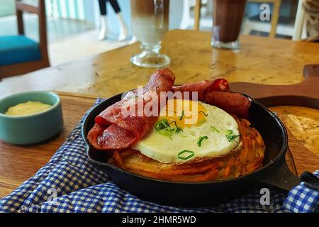 Baby Dutch Pancake, Bandung, Indonesia Stock Photo - Alamy