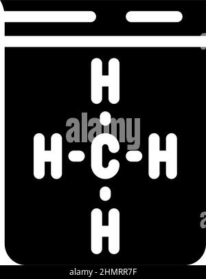 organic solvent glyph icon vector. organic solvent sign. isolated ...