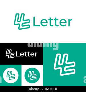 Vector alphabet set. Double font eps Stock Vector Image & Art - Alamy