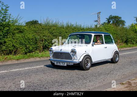 Classic Mini saloon at The Classic Car Show at NEC Birmingham Stock ...