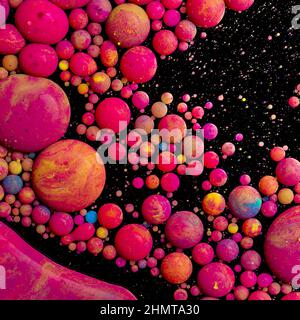Abstract oil paint background Stock Photo - Alamy