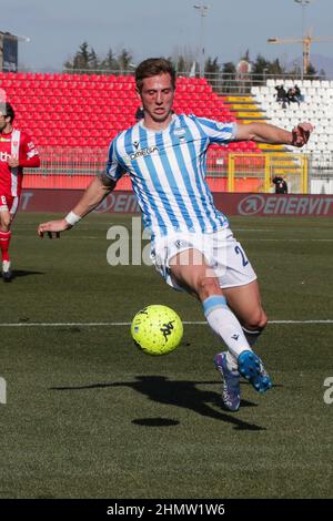 Luca Vido of Spal in action during the Serie B match between AC Monza ...